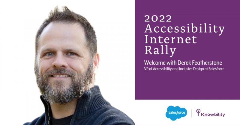 Derek Featherstone AIR 2022 Welcome – Knowbility